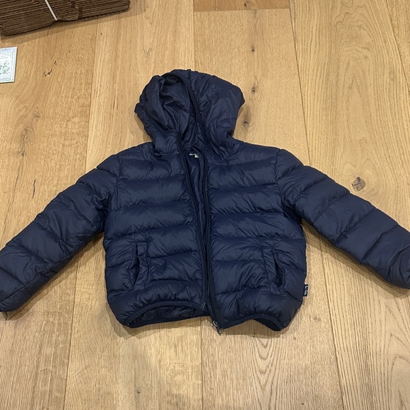 Le Top | Jackets & Coats | Le Top Dark Blue Kids Puffer Jacket Down ...